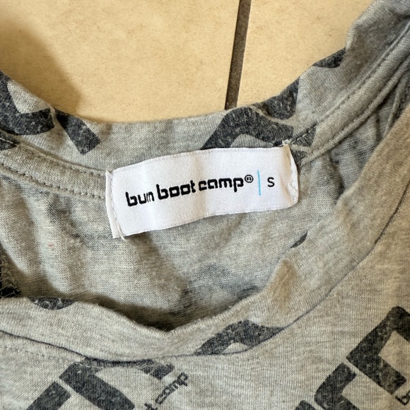 Burn Boot Camp | Tops | Burn Boot Camp Gray Logo Crop Tank | Poshmark